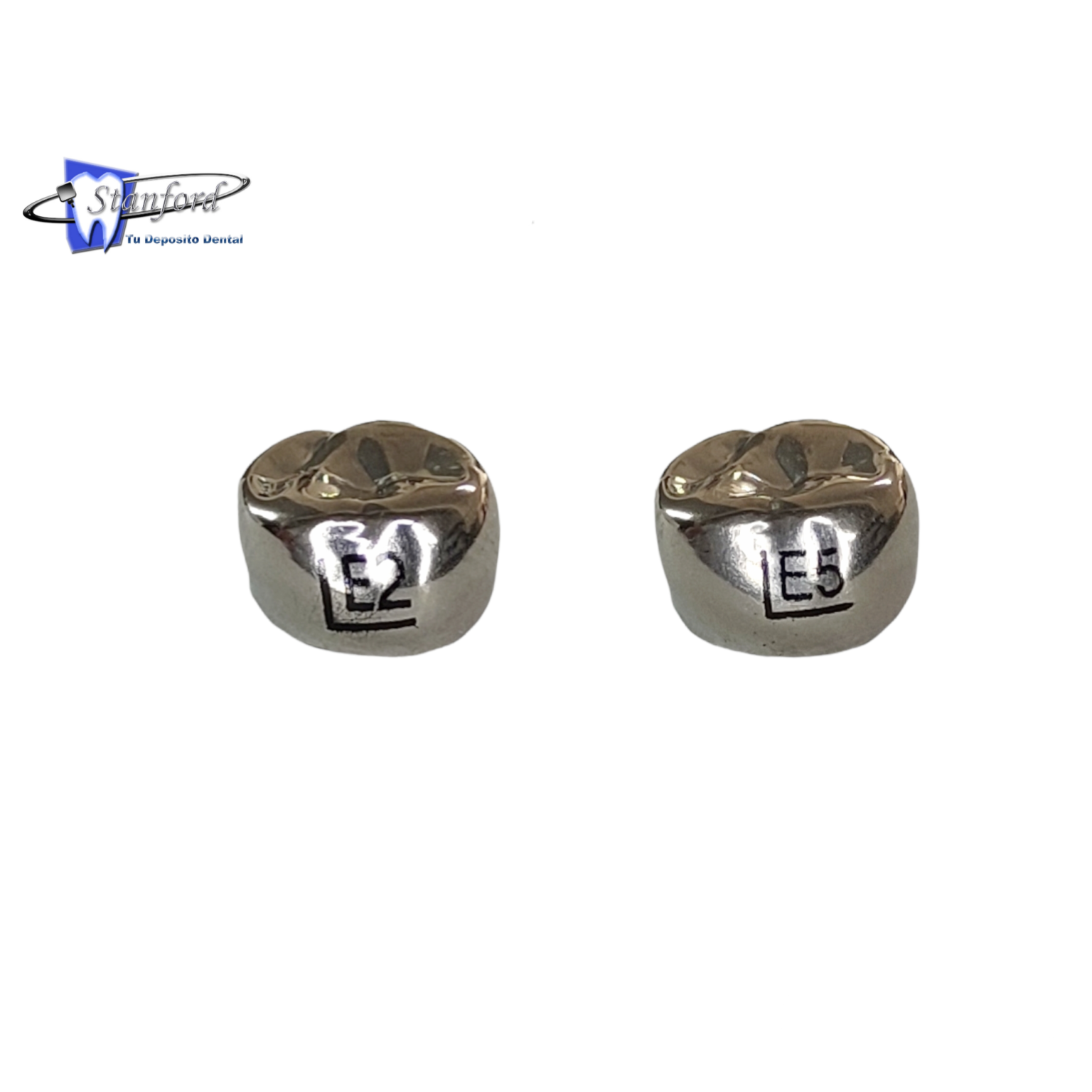 Coronas Acero Cromo Superior 3M E Izquierdo - stanfordtudepositodental ...