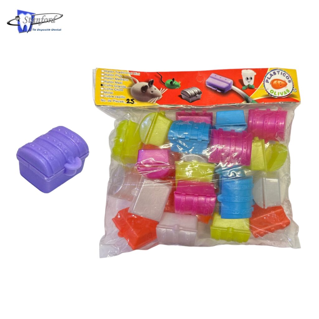 Cofre Para Diente Grande Con 25 Pzas Olivas - stanfordtudepositodental ...