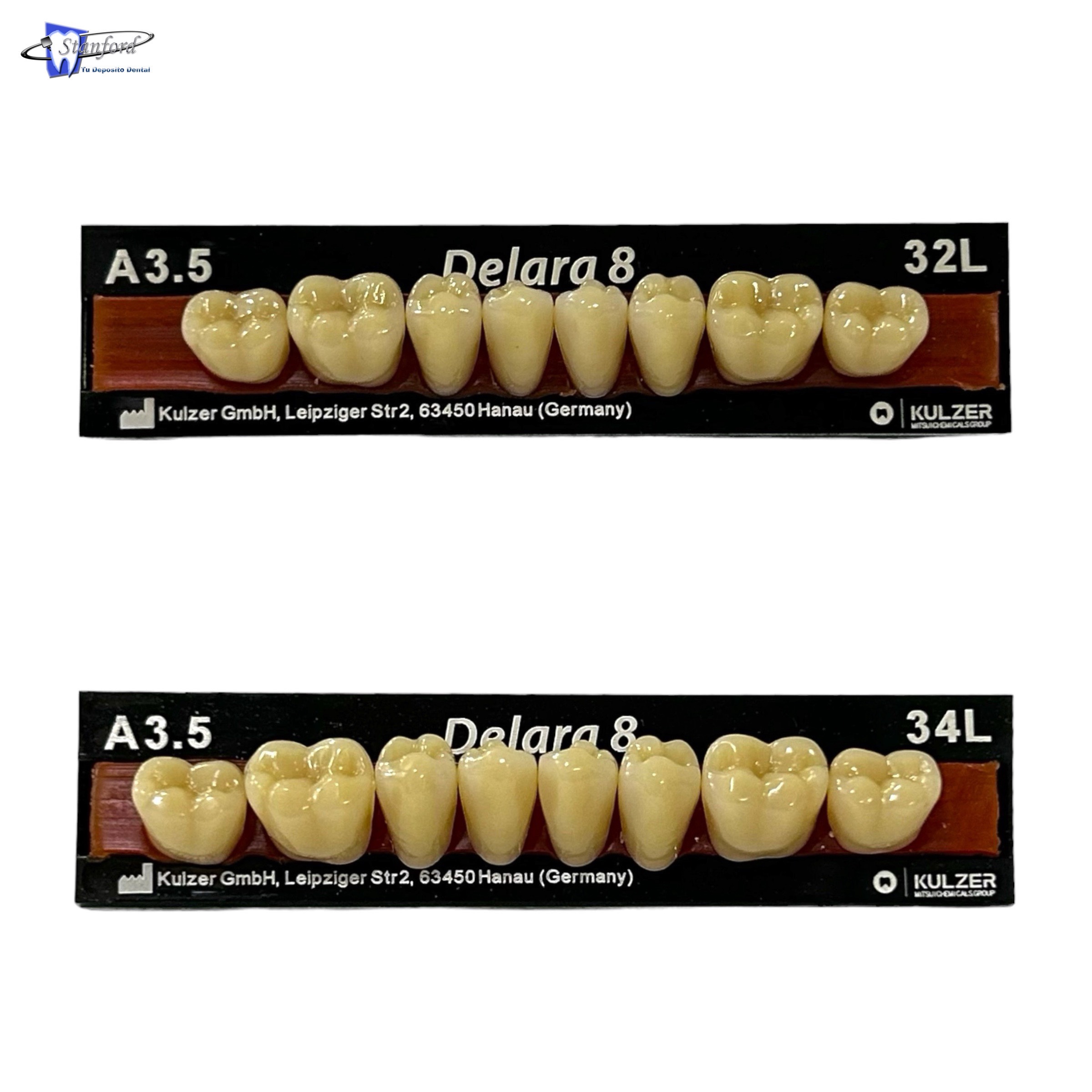 Dientes Para Pr tesis De Resina Delara A3 5 1X8 Inferior Dientes Para Pr tesis De Resina Delara A3 5 1X8 Inferior